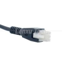 China Overmolded Male to Male 6 Pin Molex Mini-Fit 4.2mm Pitch Connector Assembly Cable 22AWG for sale