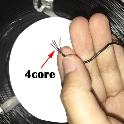 China Multi-core Enameled Wire 8/0.08mm Conductor 2-9 Core Soft PVC Headphone Cable Repair Line 5m 10m for sale