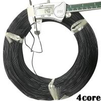 China Multi-core Enameled Wire 8/0.08mm Conductor 2-9 Core Soft PVC Headphone Cable Repair Line 5m 10m for sale