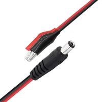 China 12V 2.1x5.5mm DC Male Jack to Alligator Clip Power Cable for CCTV Security Camera 0.54m for sale