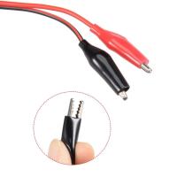 China 12V 2.1x5.5mm DC Male Jack to Alligator Clip Power Cable for CCTV Security Camera 0.54m for sale