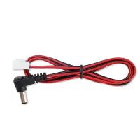 China Custom OEM DC Barrel Jack to JST XH 2 Pin 2.54 Pitch Power Cable 26AWG 0.3m for sale