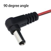 China Custom OEM DC Barrel Jack to JST XH 2 Pin 2.54 Pitch Power Cable 26AWG 0.3m for sale