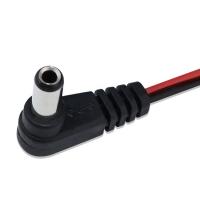 China Custom OEM DC Barrel Jack to JST XH 2 Pin 2.54 Pitch Power Cable 26AWG 0.3m for sale