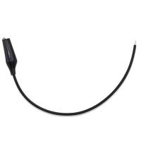 China Black Red Single Alligator Clip Test Power Cable 0.3m 1m 2m OEM for sale