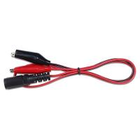 China 12V DC 5.5x2.1mm Female Barrel Jack to Alligator Clips Power Cable 0.3m for CCTV for sale