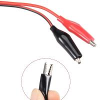 China 12V DC 5.5x2.1mm Female Barrel Jack to Alligator Clips Power Cable 0.3m for CCTV for sale