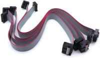 China 40 Pin Female to Female IDC Ribbon Cable 2.54mm Pitch 10cm for Raspberry Pi PCB for sale
