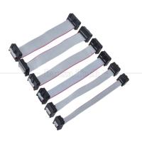 China Customized 4 to 80 Pin 1.27mm Pitch IDC Flat Ribbon Cable 2.54mm Connector FCC for sale