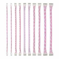 China Custom 2-8 Pin JST XH 2.54mm Pitch Connector Flat Ribbon Cable 20-28AWG for sale