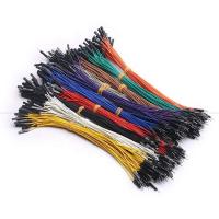 China Dupont Jumper Wire 2.54mm 1 Pin Male to Female Breadboard Cable 10cm for Arduino for sale