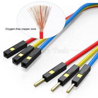 China Dupont Jumper Wire 2.54mm 1 Pin Male to Female Breadboard Cable 10cm for Arduino for sale