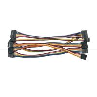 China 2.54mm Dupont Female to Female Ribbon Jumper Wire 2p-10p 20cm 30cm 50cm for sale