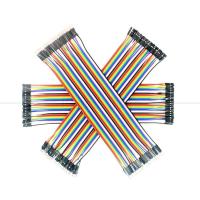 China 40 Pin Dupont GPIO Cable Jumper Wire 20cm Male to Female for Arduino Breadboard Raspberry Pi PCB for sale