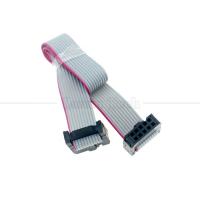 China Female to Female 10 Pin 1.27mm Pitch IDC Ribbon Cable 28AWG 10cm for Raspberry Pi GPIO for sale