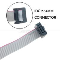 China Female to Female 10 Pin 1.27mm Pitch IDC Ribbon Cable 28AWG 10cm for Raspberry Pi GPIO for sale
