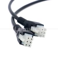 China Custom Overmolded Male to Male 6 Pin Molex Mini-Fit 4.2mm Pitch Connector Assembly Cable 22AWG for sale