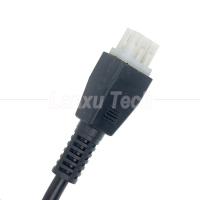 China Custom Overmolded Male to Male 6 Pin Molex Mini-Fit 4.2mm Pitch Connector Assembly Cable 22AWG for sale