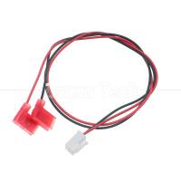 China VH 2P 3.96mm Pitch to 90 Degree 6.3 Spade Connector Assembly Cable Wire Harness for sale