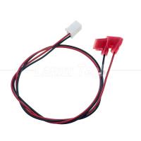 China VH 2P 3.96mm Pitch to 90 Degree 6.3 Spade Connector Assembly Cable Wire Harness for sale