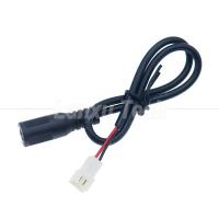 China OEM DC Female 5.5x2.1mm Barrel Jack to JST XH 2.54mm 2 Pin Female Connector Power Cable for sale