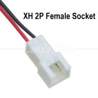 China OEM DC Female 5.5x2.1mm Barrel Jack to JST XH 2.54mm 2 Pin Female Connector Power Cable for sale