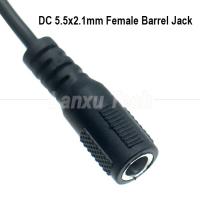 China OEM DC Female 5.5x2.1mm Barrel Jack to JST XH 2.54mm 2 Pin Female Connector Power Cable for sale