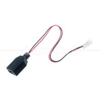 China USB Type A Female to JST XH 2.54mm 2 Pin Female Socket Cable 0.2m Length for PCB Electronics for sale