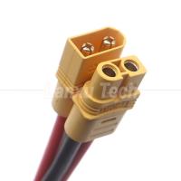 China XT30 XT60 XT90 Connector Cable 12AWG 100mm Male Female to Bare Wire for FPV Motor Battery for sale