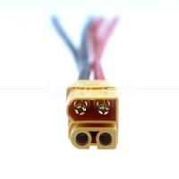 China XT30 XT60 XT90 Connector Cable 12AWG 100mm Male Female to Bare Wire for FPV Motor Battery for sale
