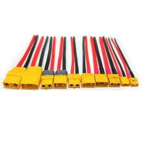 China XT30 XT60 XT90 Connector Cable 12AWG 100mm Male Female to Bare Wire for FPV Motor Battery for sale