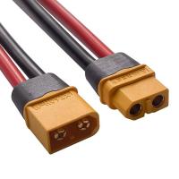 China 10AWG 12AWG Male to Female XT60 XT60H Connector Extension Adapter Cable 3ft 6ft 12ft for sale