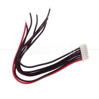 China JST XH 2.54mm 7 Pin Silicone Wire Lipo Battery Balance Lead Extension Cable 22AWG 10cm for sale
