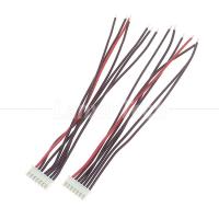China JST XH 2.54mm 7 Pin Silicone Wire Lipo Battery Balance Lead Extension Cable 22AWG 10cm for sale