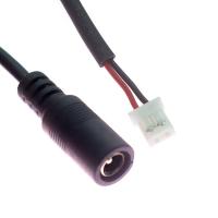 China DC Barrel Jack to JST Connector Cable 5.5x2.1mm 2.0mm Pitch 26AWG Power Supply Wire Harness for sale