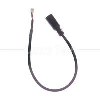 China DC Barrel Jack to JST Connector Cable 5.5x2.1mm 2.0mm Pitch 26AWG Power Supply Wire Harness for sale