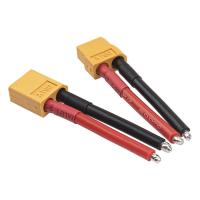 China XT60 Male Female Plug Connector 12AWG Silicone Wire Lead 100mm for RC Lipo Battery FPV Drone for sale
