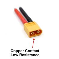 China XT60 Male Female Plug Connector 12AWG Silicone Wire Lead 100mm for RC Lipo Battery FPV Drone for sale