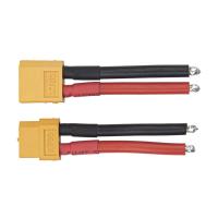 China XT60 Male Female Plug Connector 12AWG Silicone Wire Lead 100mm for RC Lipo Battery FPV Drone for sale