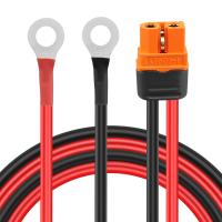 China 12AWG Silicone Wire XT60 XT60H Male Female to O Ring Terminal Cable 1M for RC Drone Lipo Battery for sale