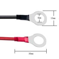 China 12AWG Silicone Wire XT60 XT60H Male Female to O Ring Terminal Cable 1M for RC Drone Lipo Battery for sale