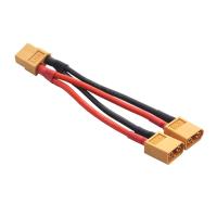 China 14AWG XT60 1 Female to Male Y Splitter Extension Cable 100mm for RC Lipo Battery for sale