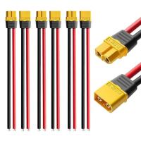 China 12AWG XT60H Male Female Connector Silicon Wire 100mm 150mm for RC Battery FPV for sale