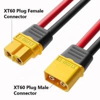 China 12AWG XT60H Male Female Connector Silicon Wire 100mm 150mm for RC Battery FPV for sale
