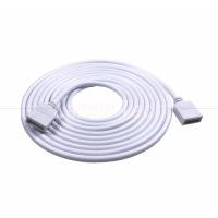 China Female to Female 4 Pin RGB Plug Connector Extension Cable for 5050 3528 2835 LED Strip Light 0.3m 1m for sale