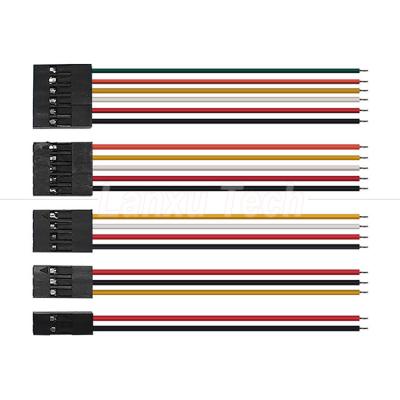 China Dupont 2.54mm Jumper Wire Harness 2-10 Pin Female Connector Cable 20cm 30cm 50cm for Arduino Raspberry Pi PCB for sale
