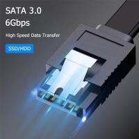 China High Speed 6Gbps Data Rate Sata Power Cable for Hard Disk HDD SSD for sale