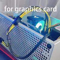 China 18AWG Pure Copper 6 Pin Female to Dual 8 Pin 6+2 Male PCIe Power Splitter Cable 20cm for GPU Graphics Cards for sale