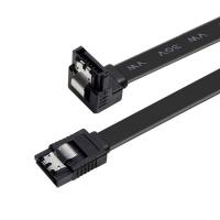 China High Speed 6Gbps Locking Latch Right Angle Sata III 3.0 Power Extension Cable for Hard Disk for sale