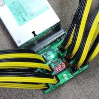 China PCIE 6 Pin to 8 Pin GPU Power Cable 18AWG 20cm ATX Video Graphics Card Adapter for sale